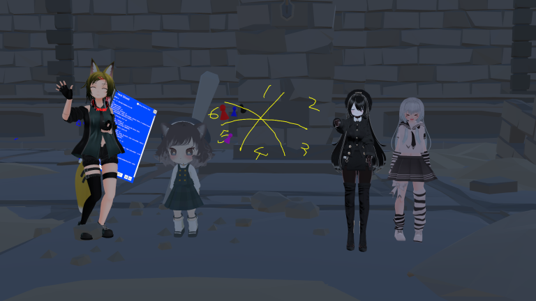 VR機器がなくてもVR-TRPG！？CatsUdon（カツドン）の始め方 - VRTRPGサークル「CatsUdon工房」