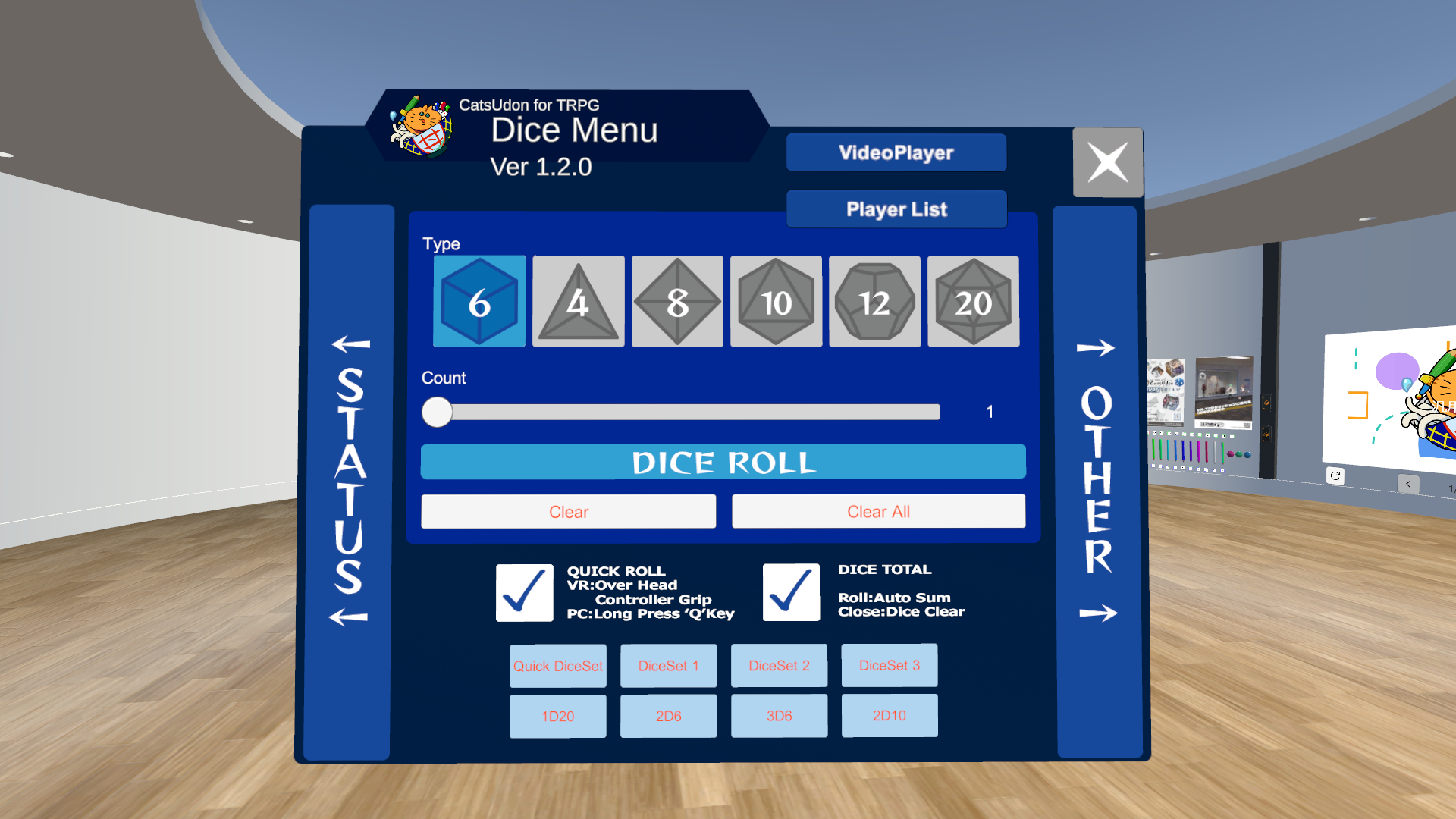 CatsUdonメニュー ゲームマスター編 - VRTRPGサークル「CatsUdon工房」